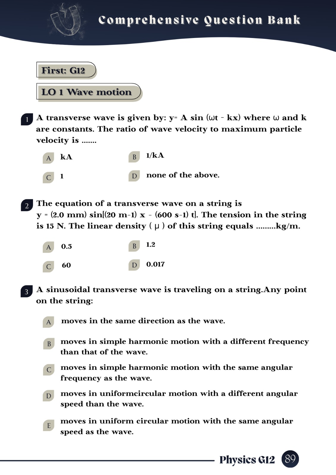 STEM Physics G12 by/ Ahmed Mabrouk - Stemers Limitless